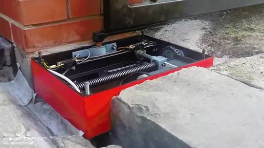 Swinging gate mechanism | Scrolller