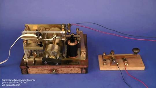 Telegraph inking register (1897) | Scrolller