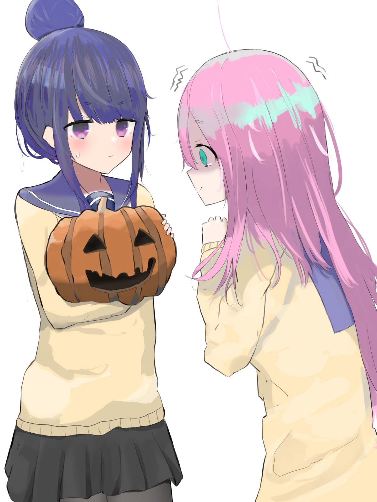 Terrified of Jack-o'-lanterns [Yuru Camp] | Scrolller