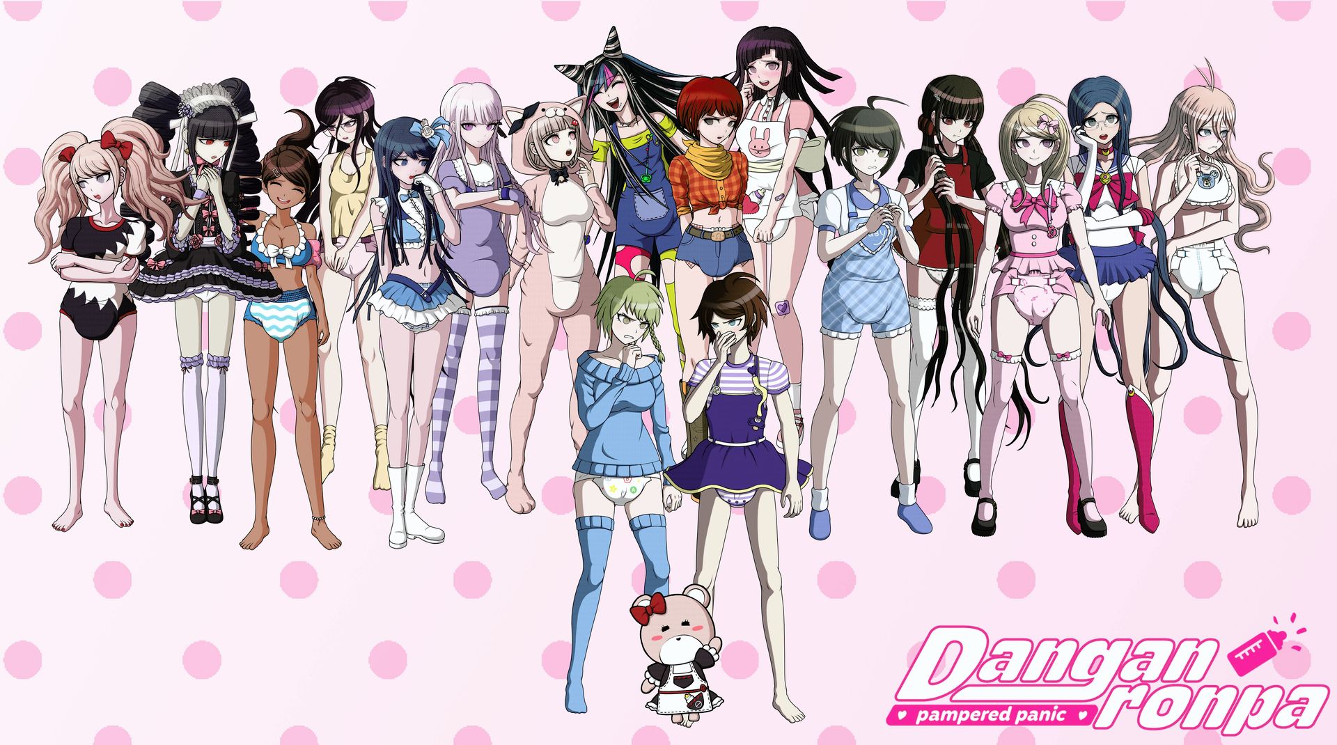 The Cast of Danganronpa: Pampered Panic (An ABDL Game) | Scrolller