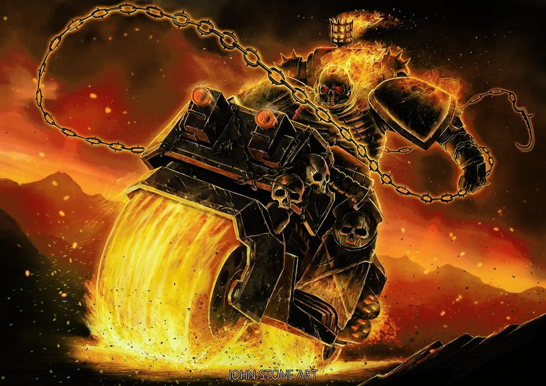 The Damned (Ghost Rider inspired) by [John Stone] | Scrolller