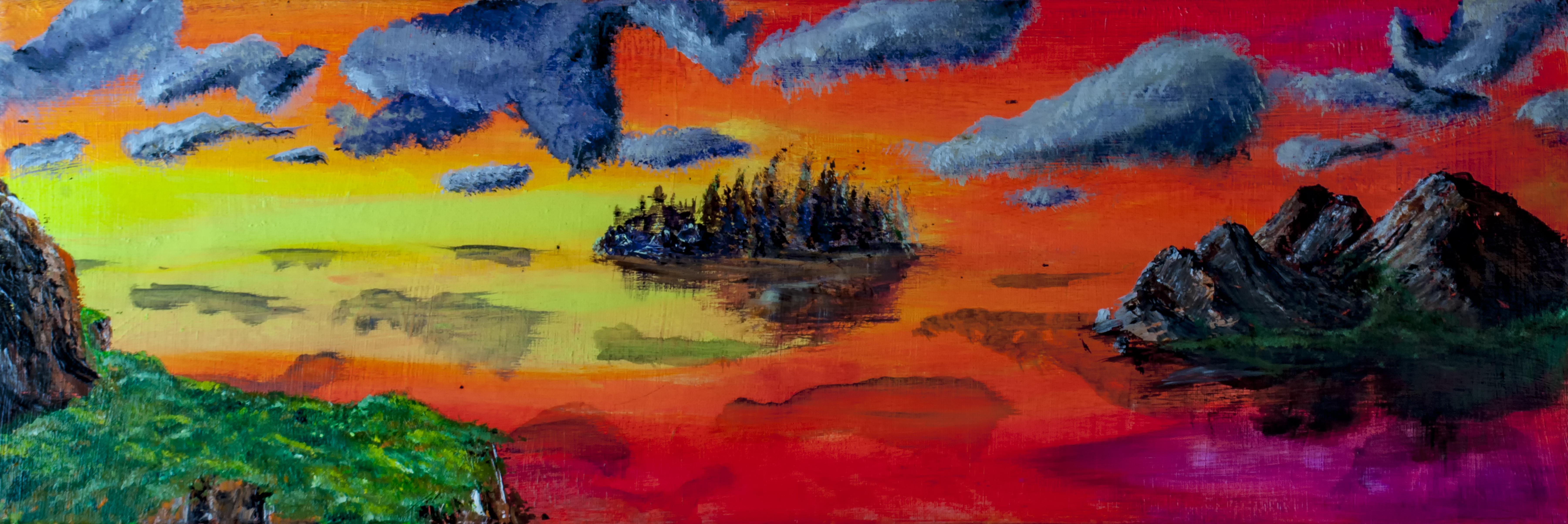 The Dawning of Inversion, Me, Acrylic, 2022 | Scrolller