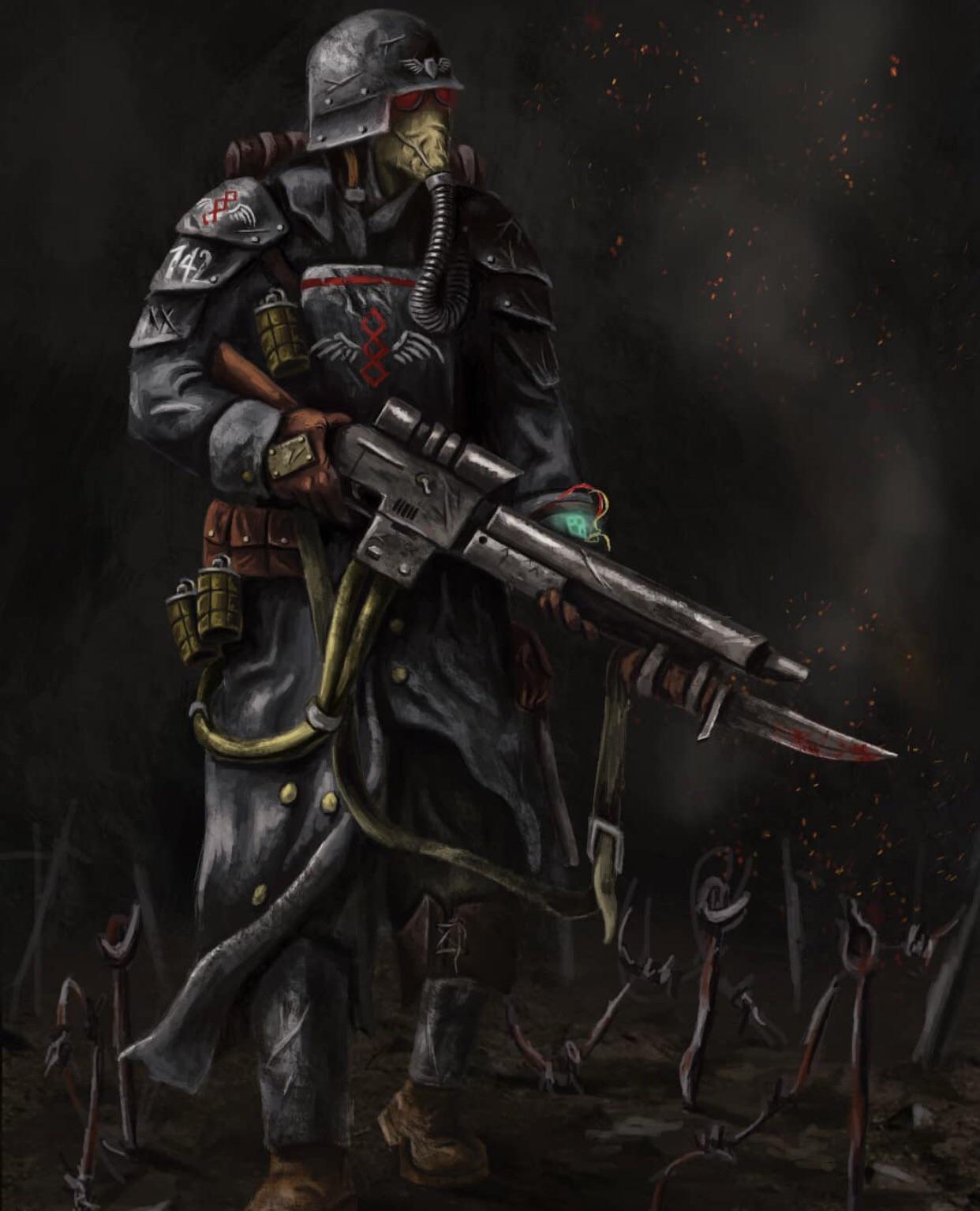 The Death Corps of Krieg by Kristy 43 | Scrolller