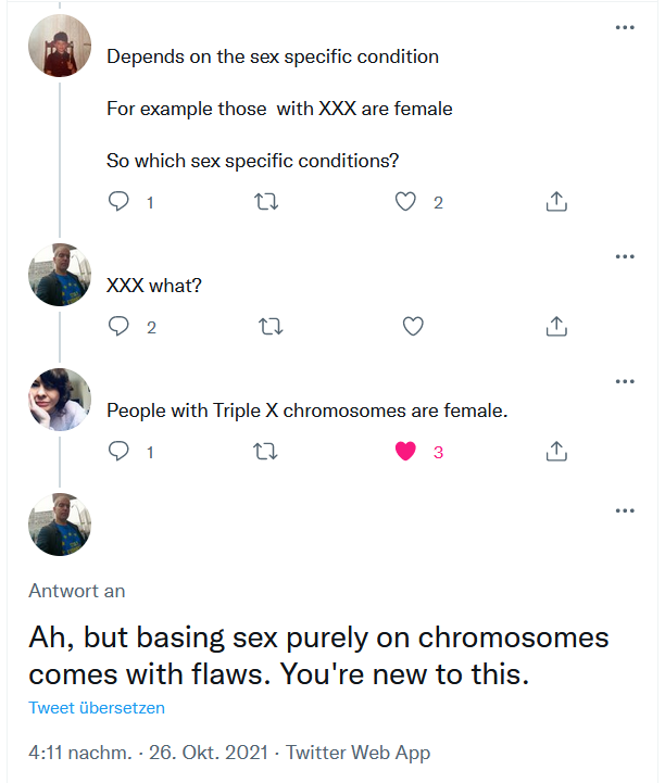 The developmental biologist with a focus on genetic anomalies is "new to this" | Scrolller