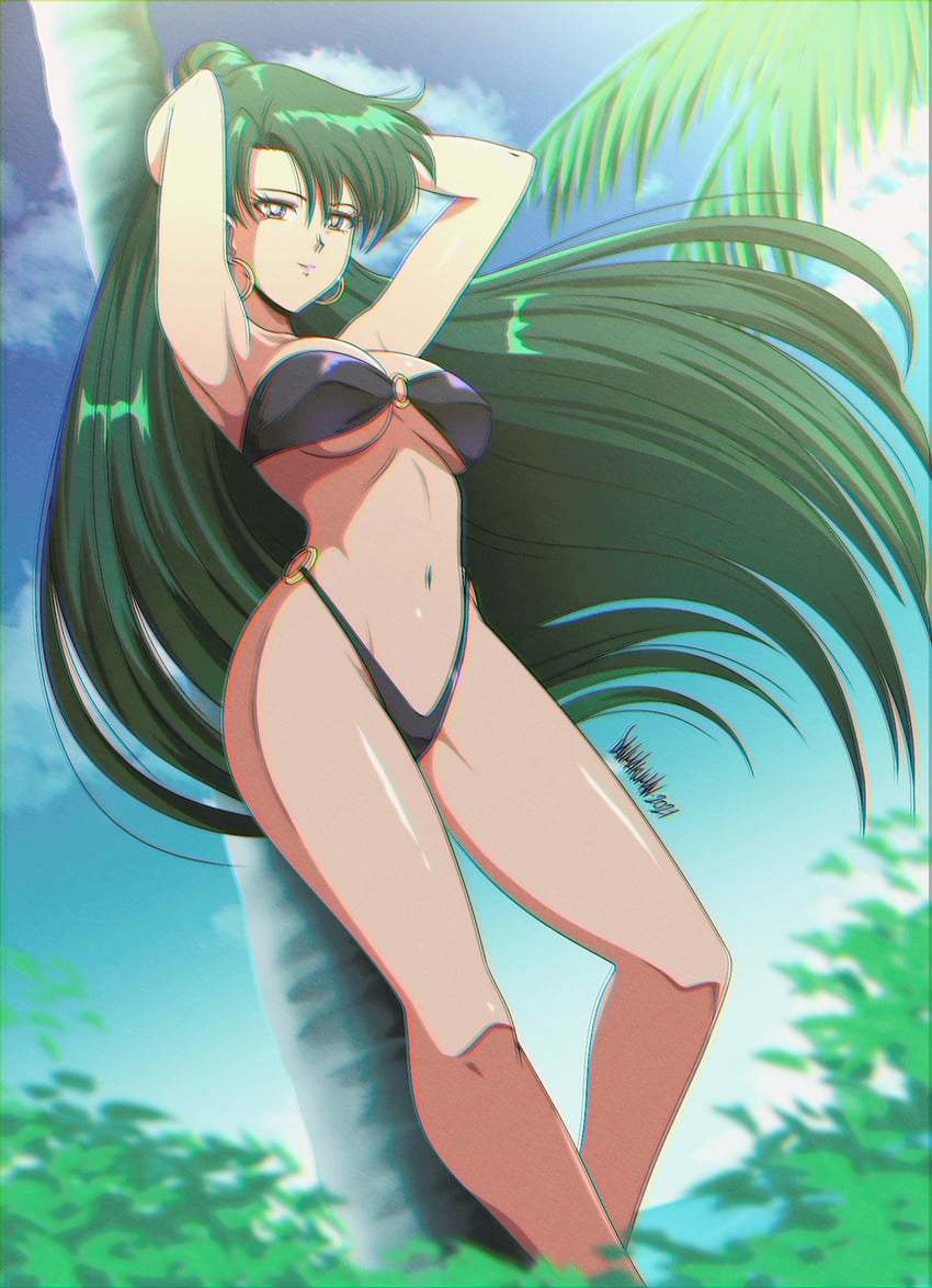 The elegant Setsuna Meiou (danmakuman) | Scrolller