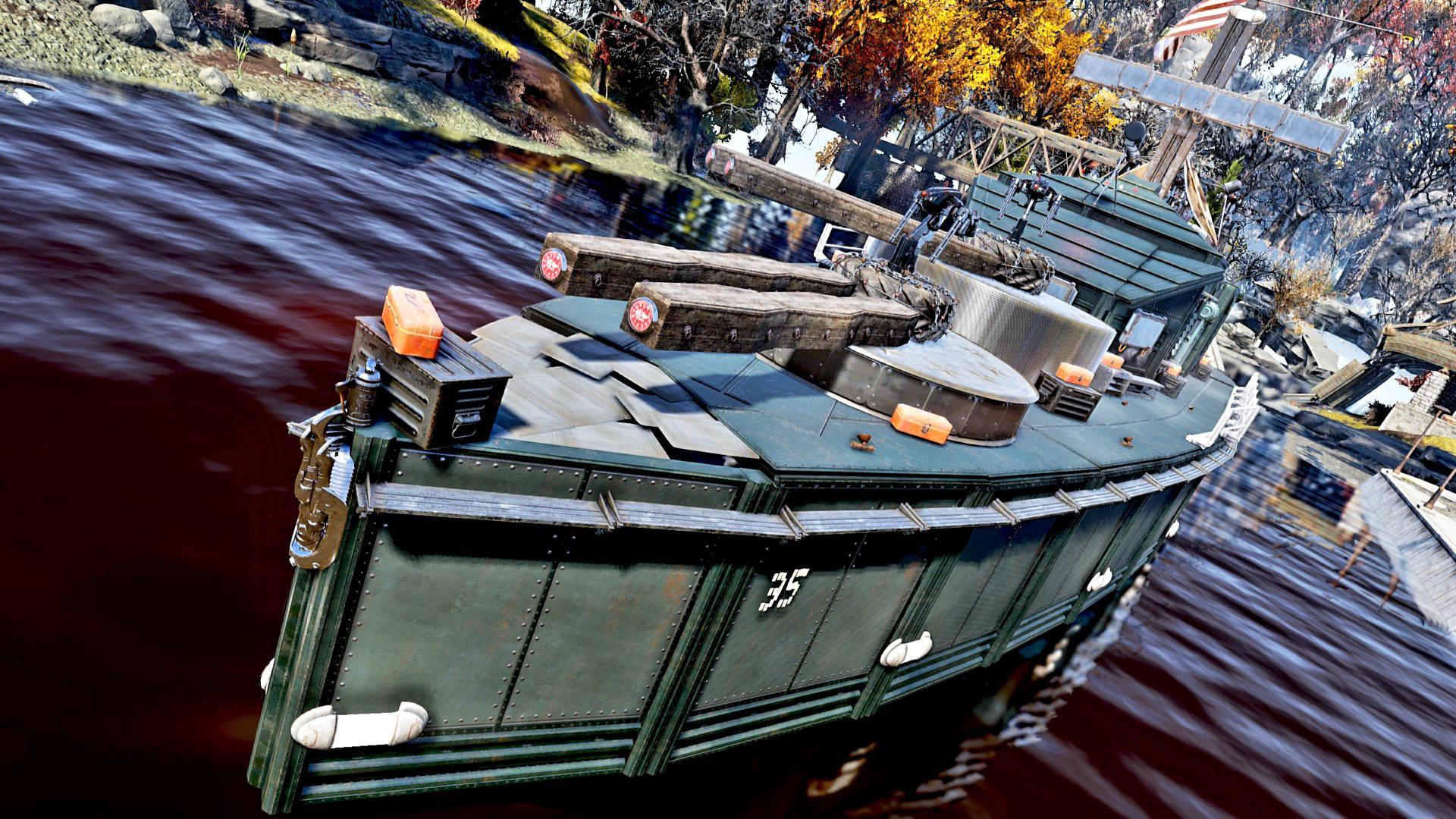 The Enclave Command Ship has reached Appalachia | Scrolller