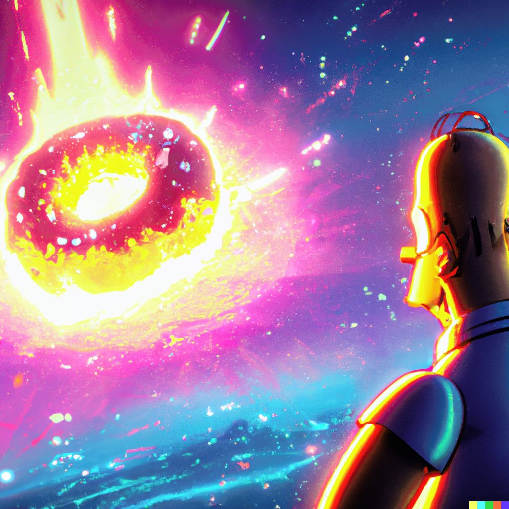 The end of the world depicted by Homer Simpson | Scrolller