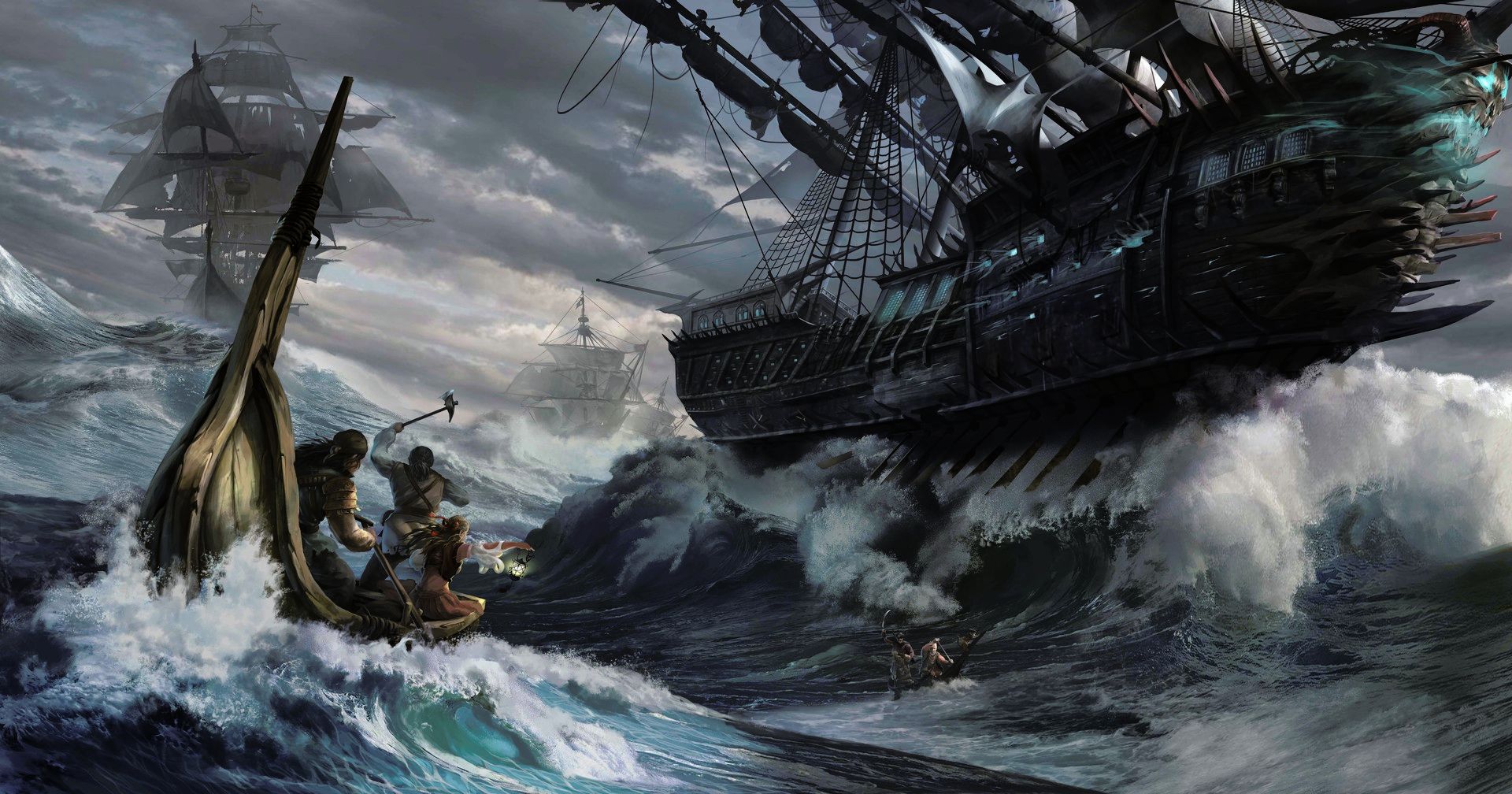 The Ghost Ship by Zhongwei Gao | Scrolller