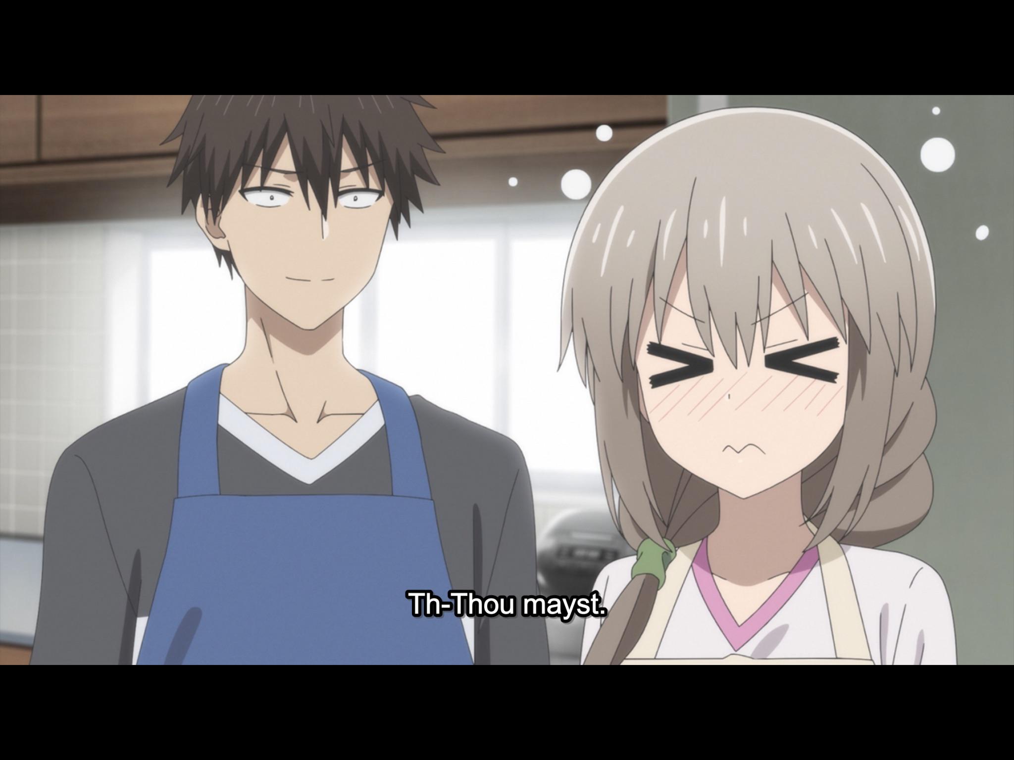 The language that Tsuki-san uses here is super formal, right? | Scrolller