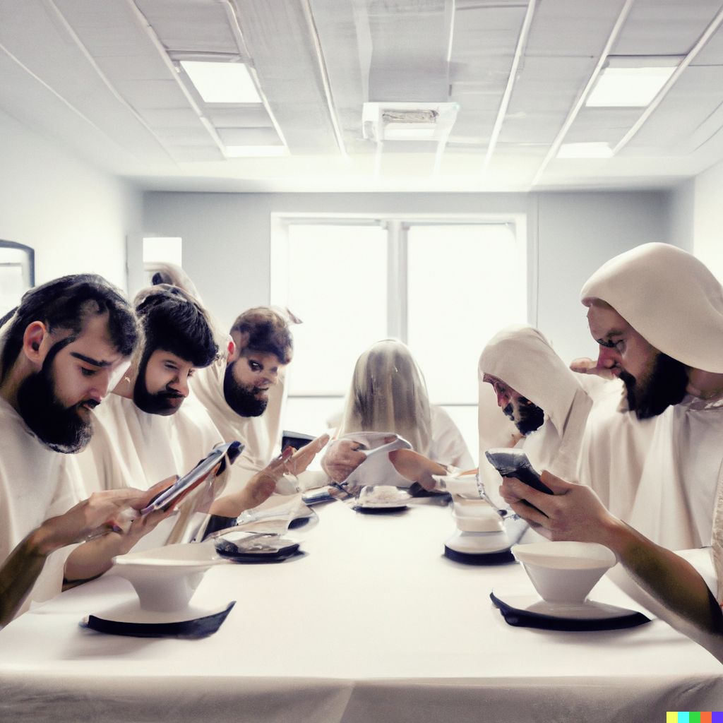 "The last supper but in the future" | Scrolller