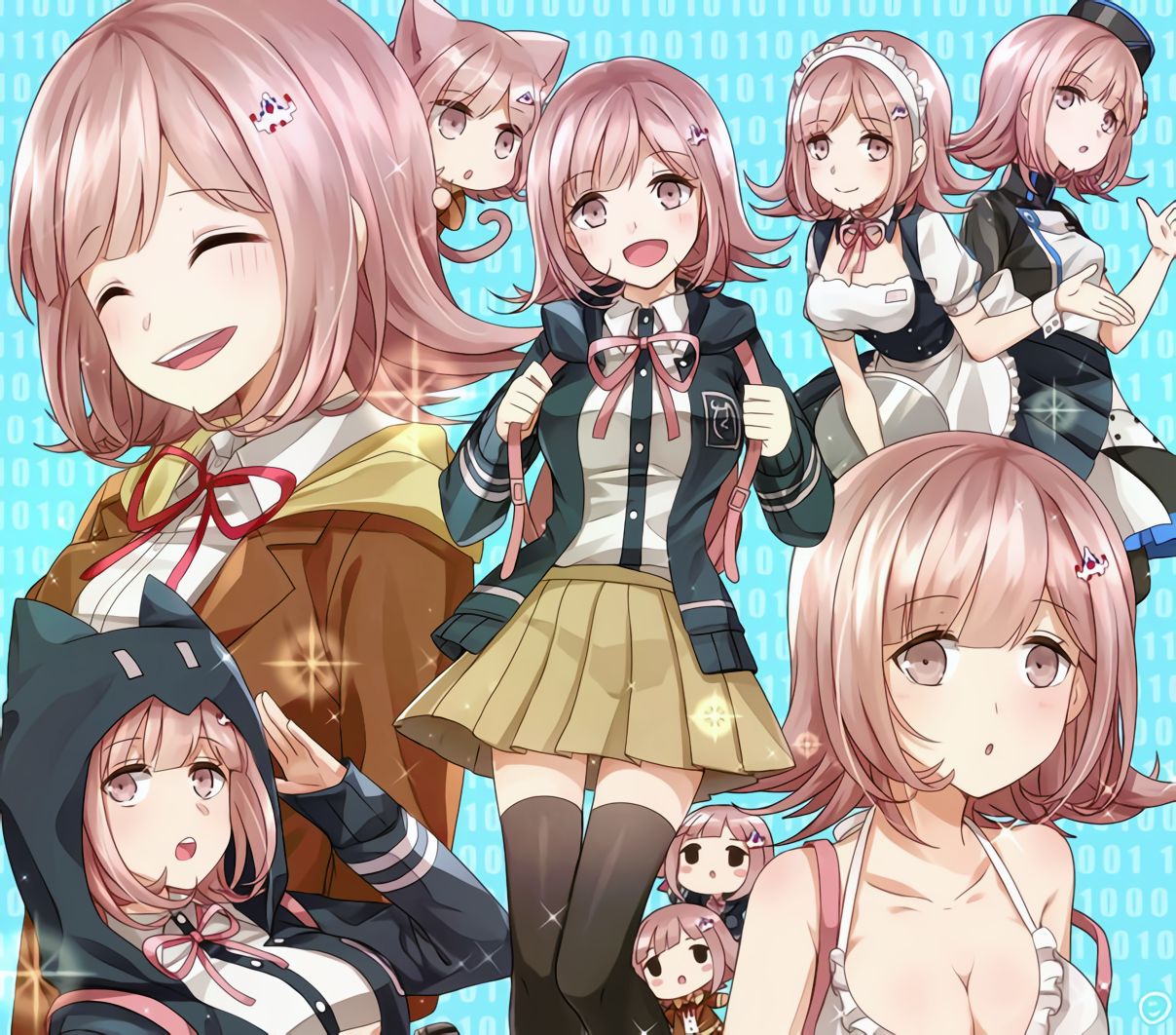 The many faces of Chiaki | Scrolller