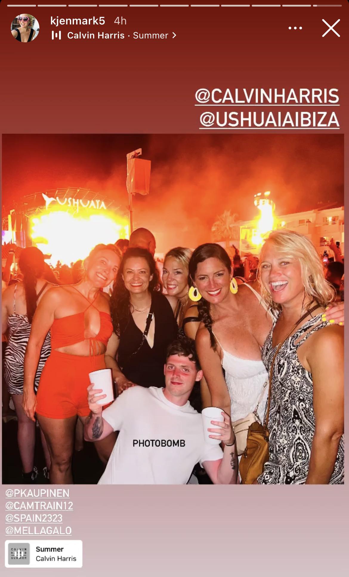 The Spains were out for Calvin Harris concert | Scrolller