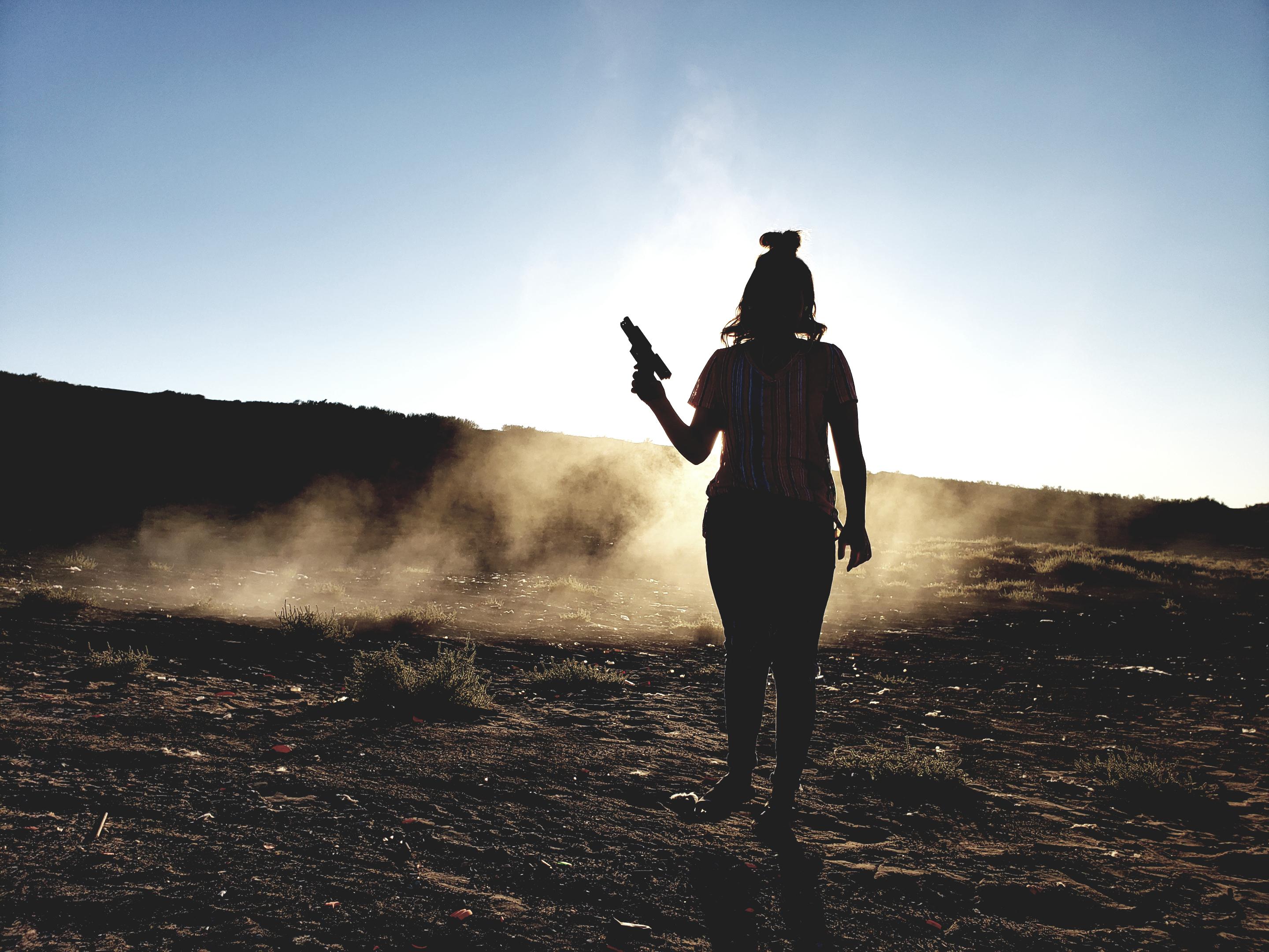 The wifey shooting the one true caliber. | Scrolller