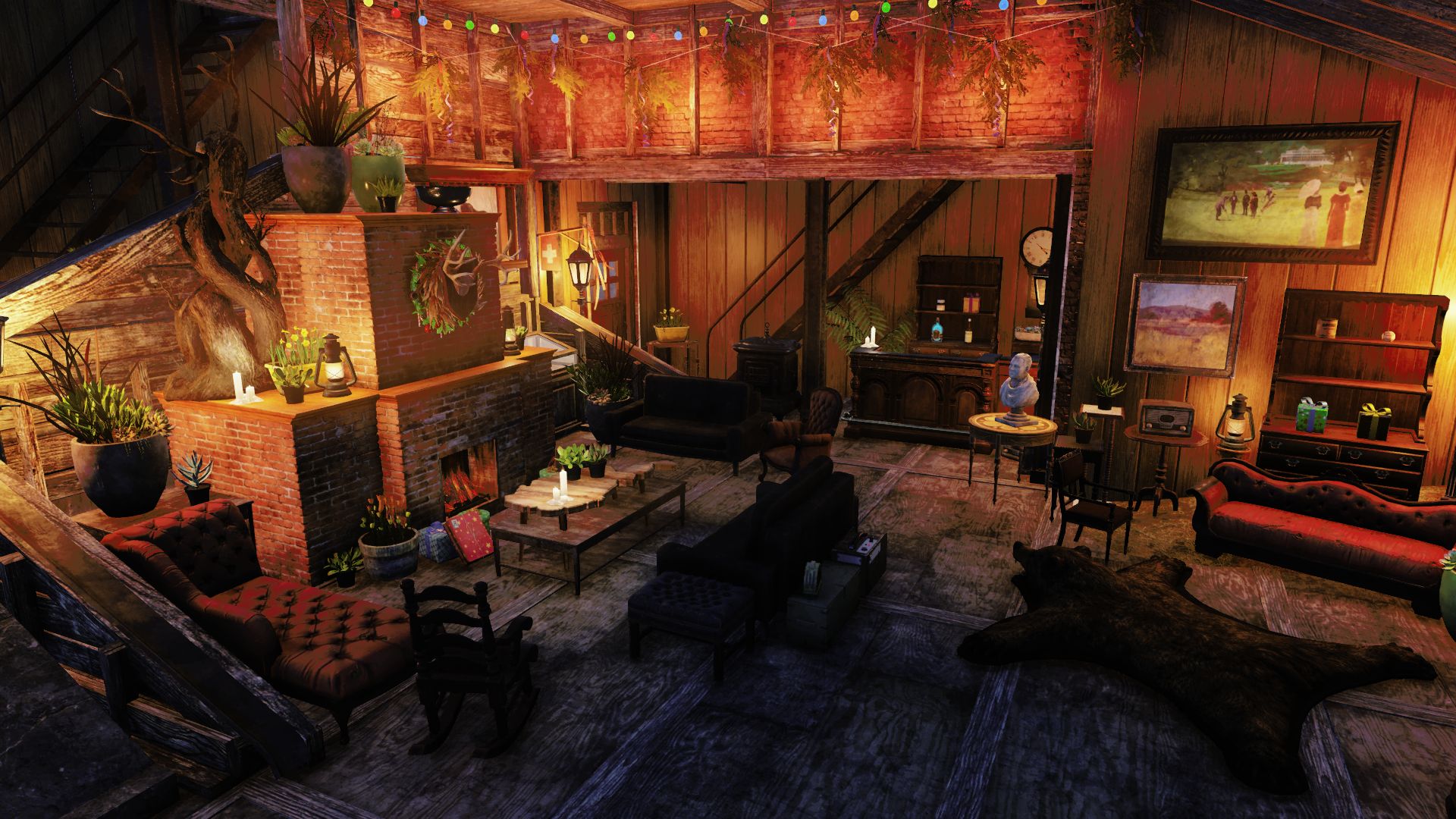 The Winter Lodge (open concept, high detail cabin build) | Scrolller