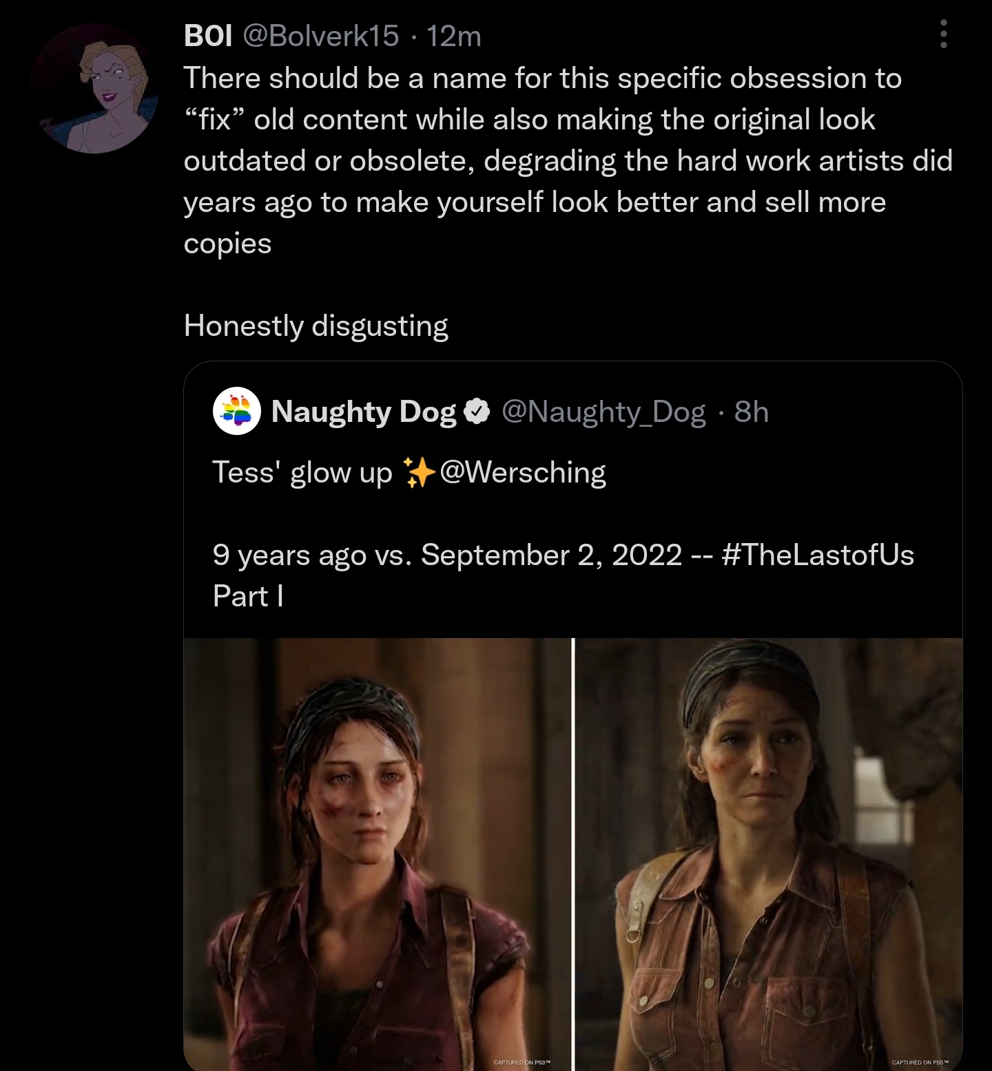 They made the graphics better. Absolutely disgusting. | Scrolller