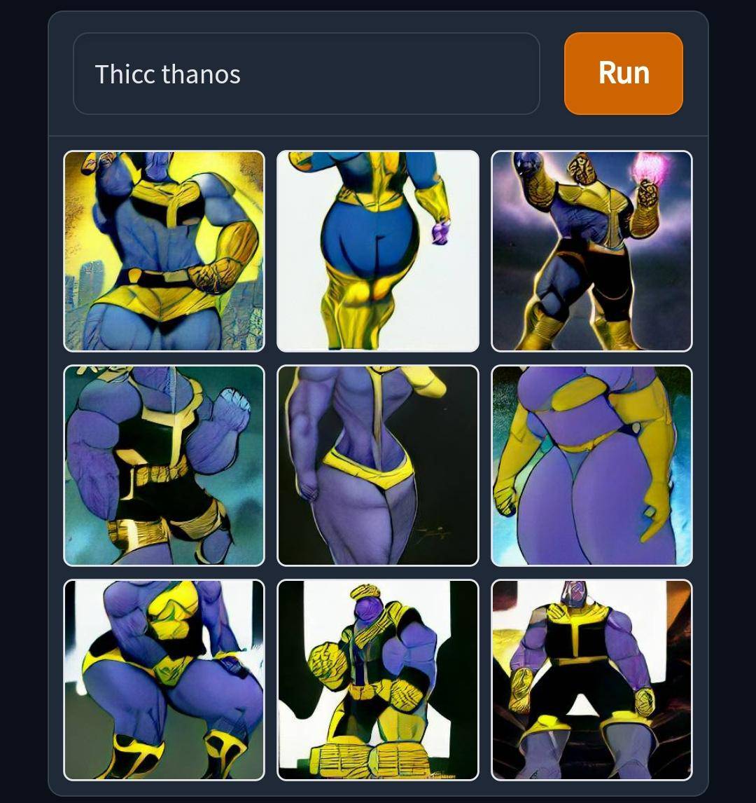 Thicc Thanos | Scrolller