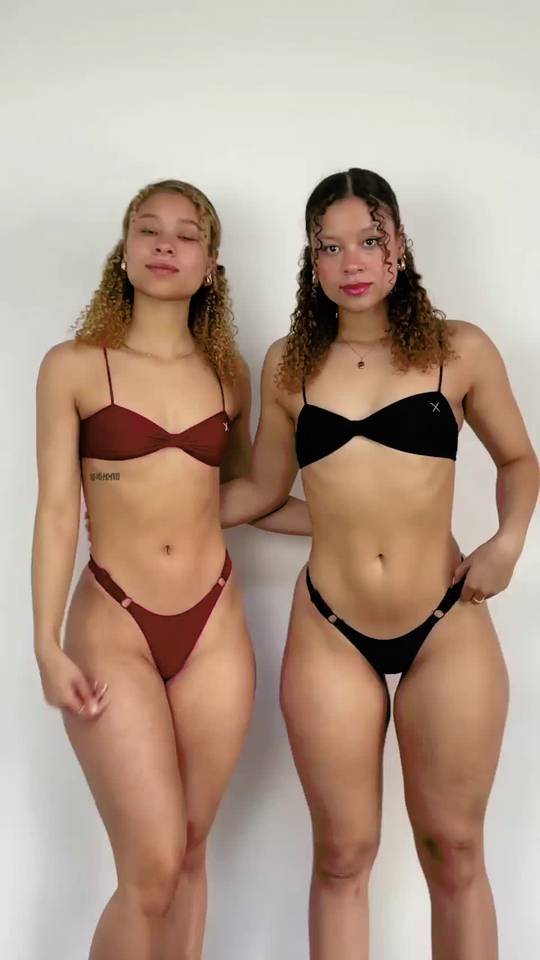 Thick Fit Twins from TikTok's fitness scene | Scrolller