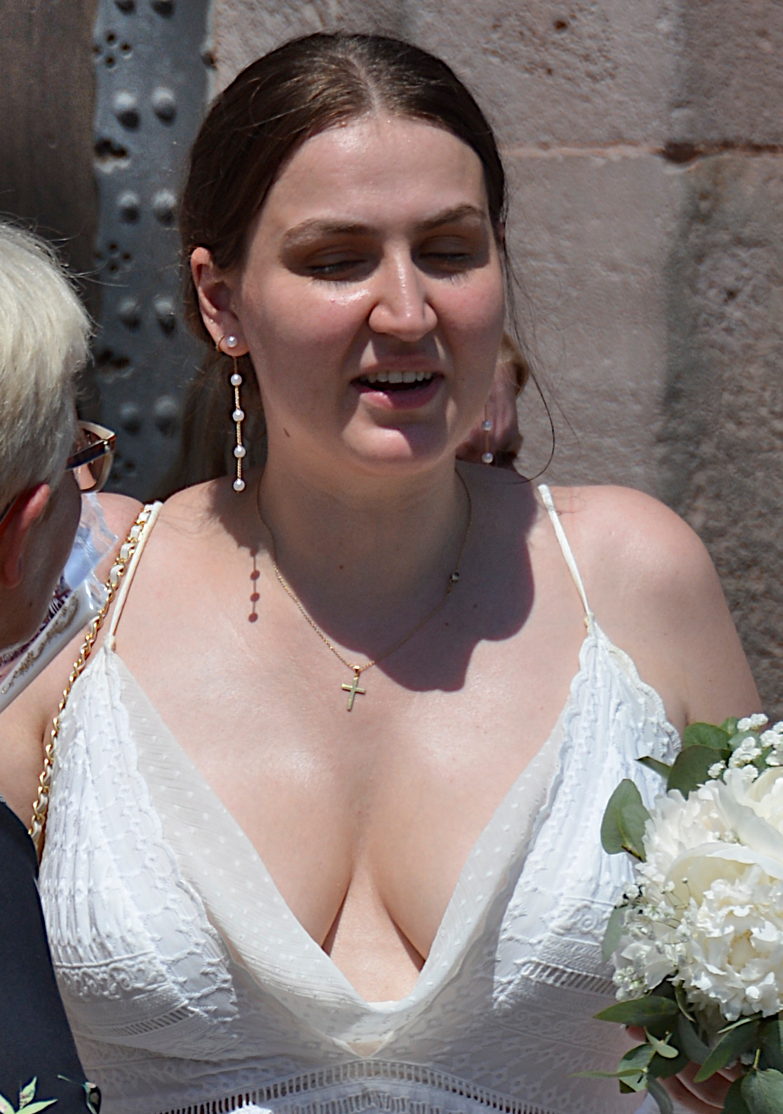This busty Bride guarantees for a hot Wedding Party | Scrolller