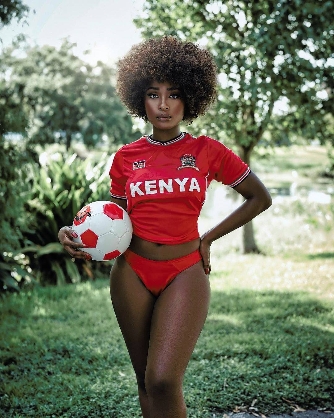 This is how Kenya's Black sluts play soccer for white guys | Scrolller