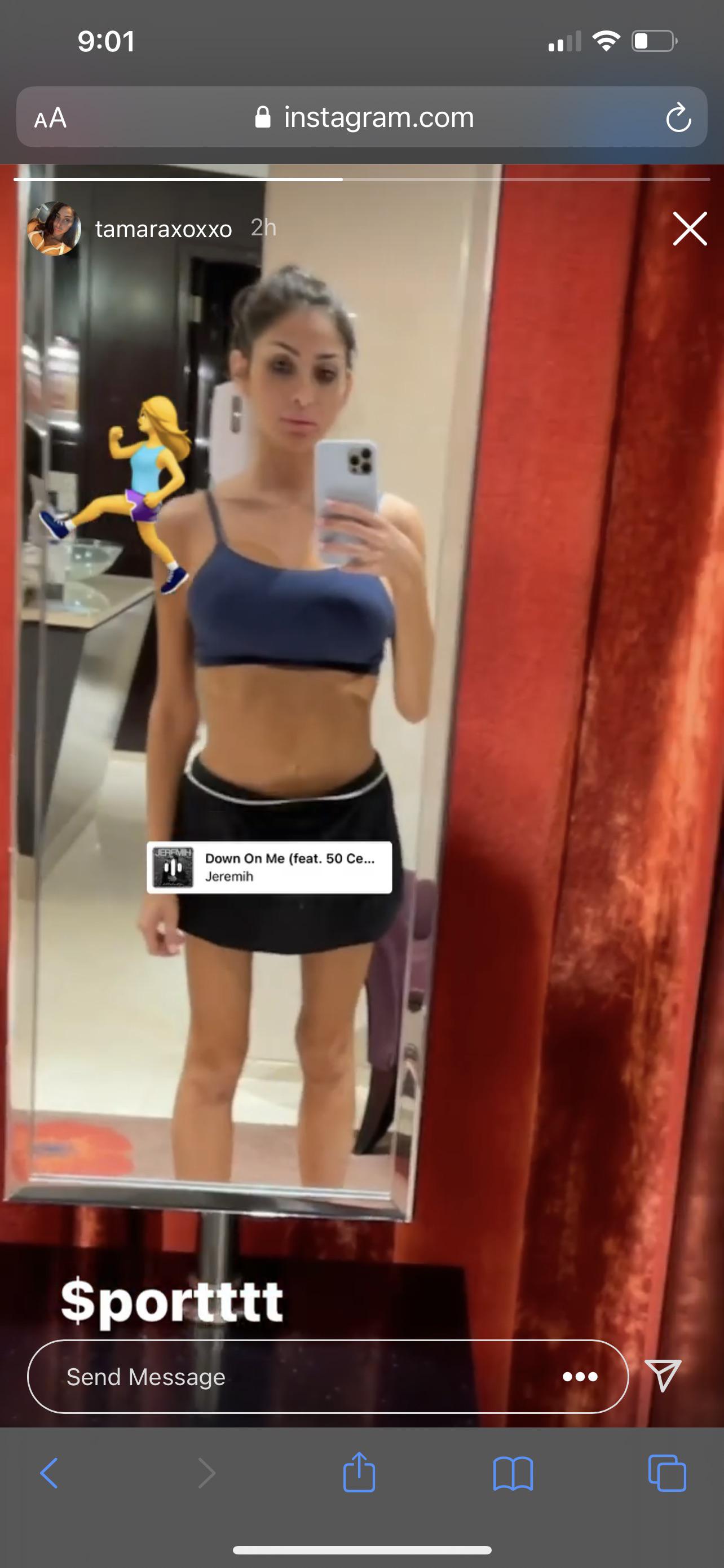 This is Tamara now. She has a severe eating disorder or something | Scrolller