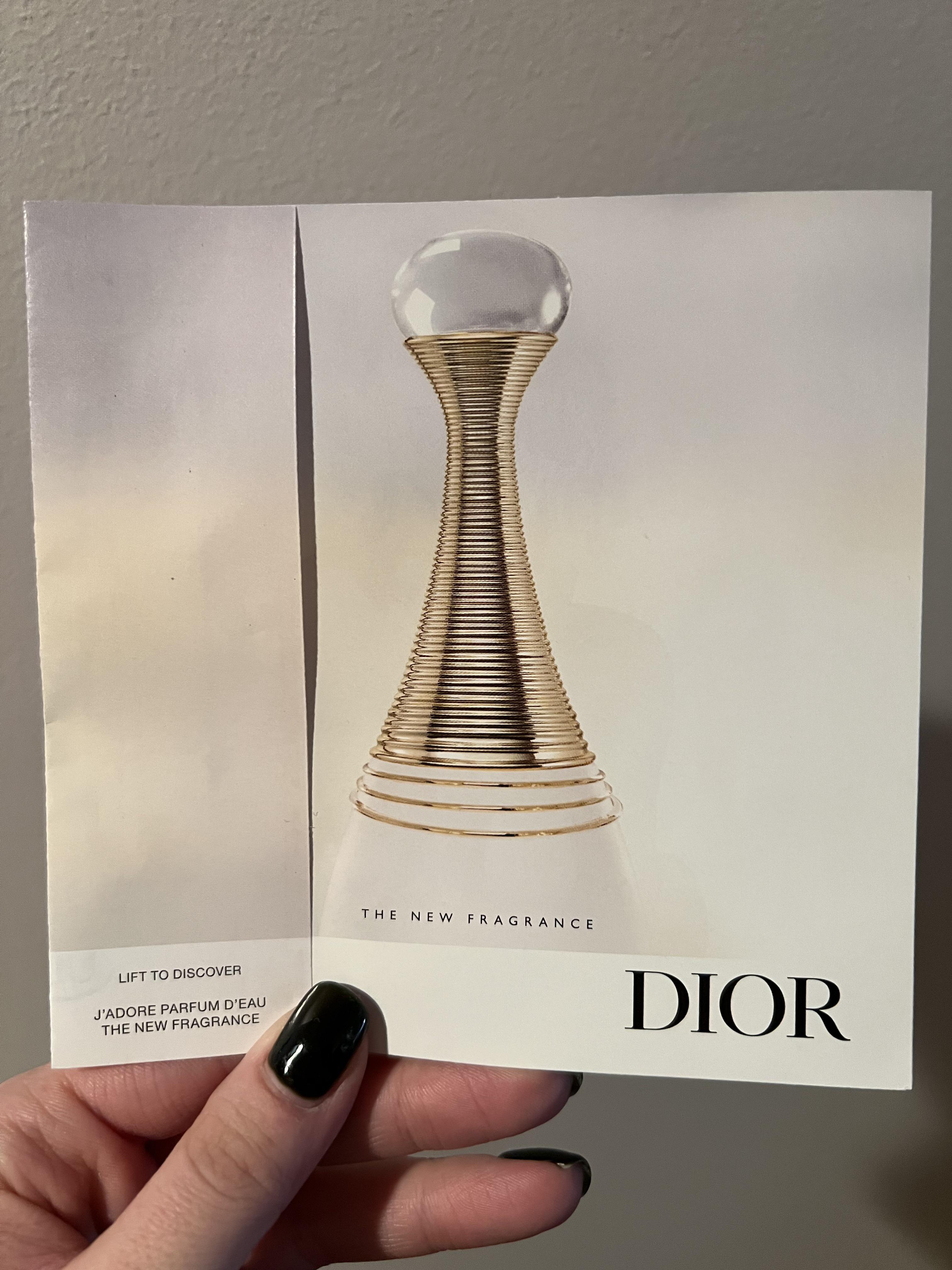 This perfume looks like a door stop. Or should I say, Dior stop? | Scrolller