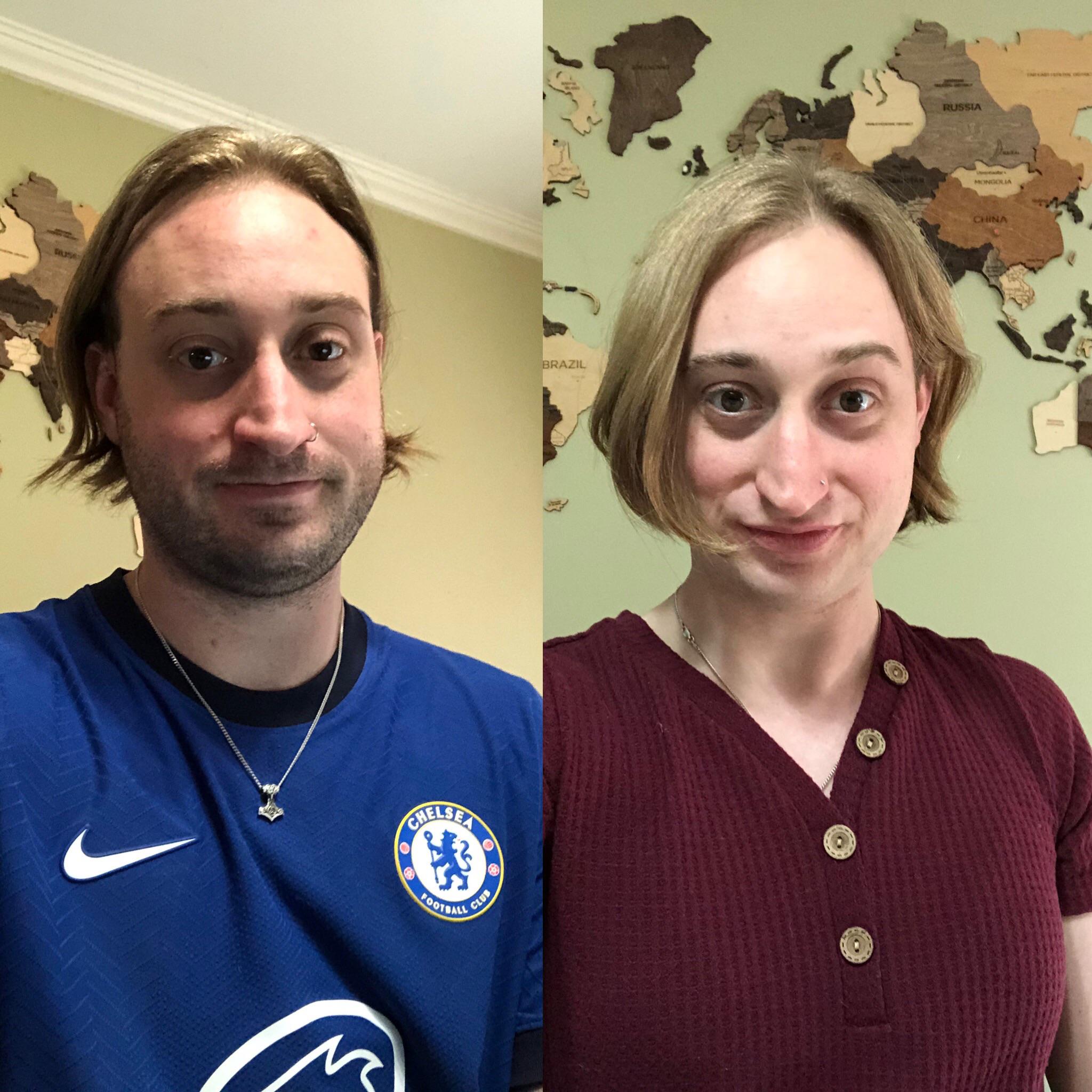 Three months HRT and smiling every day now | Scrolller