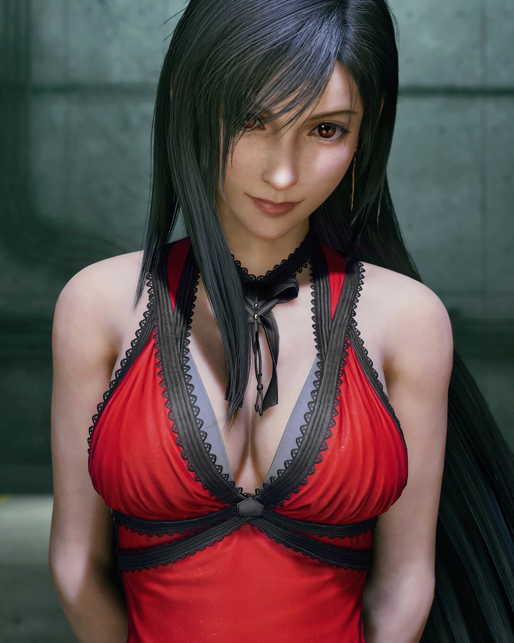 Tifa in red hits different | Scrolller