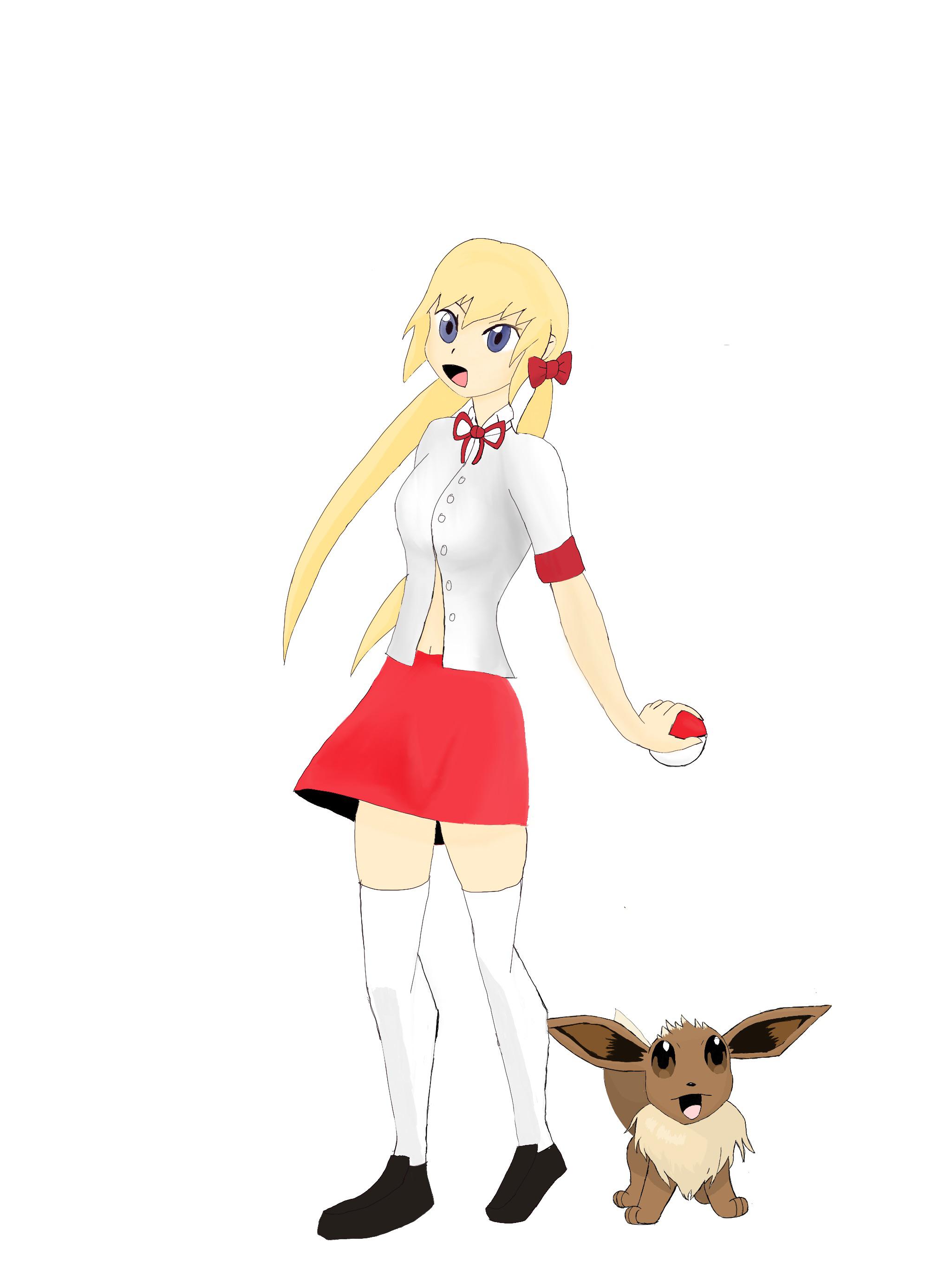 Tiffany as a Pokémon trainer | Scrolller