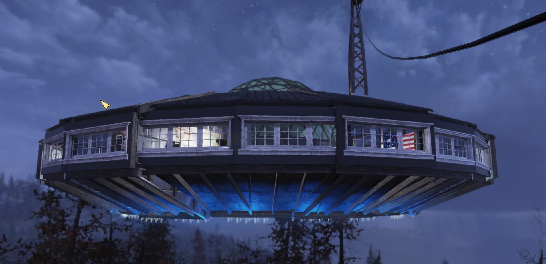 To infinity and beyond (Fallout spaceship) | Scrolller