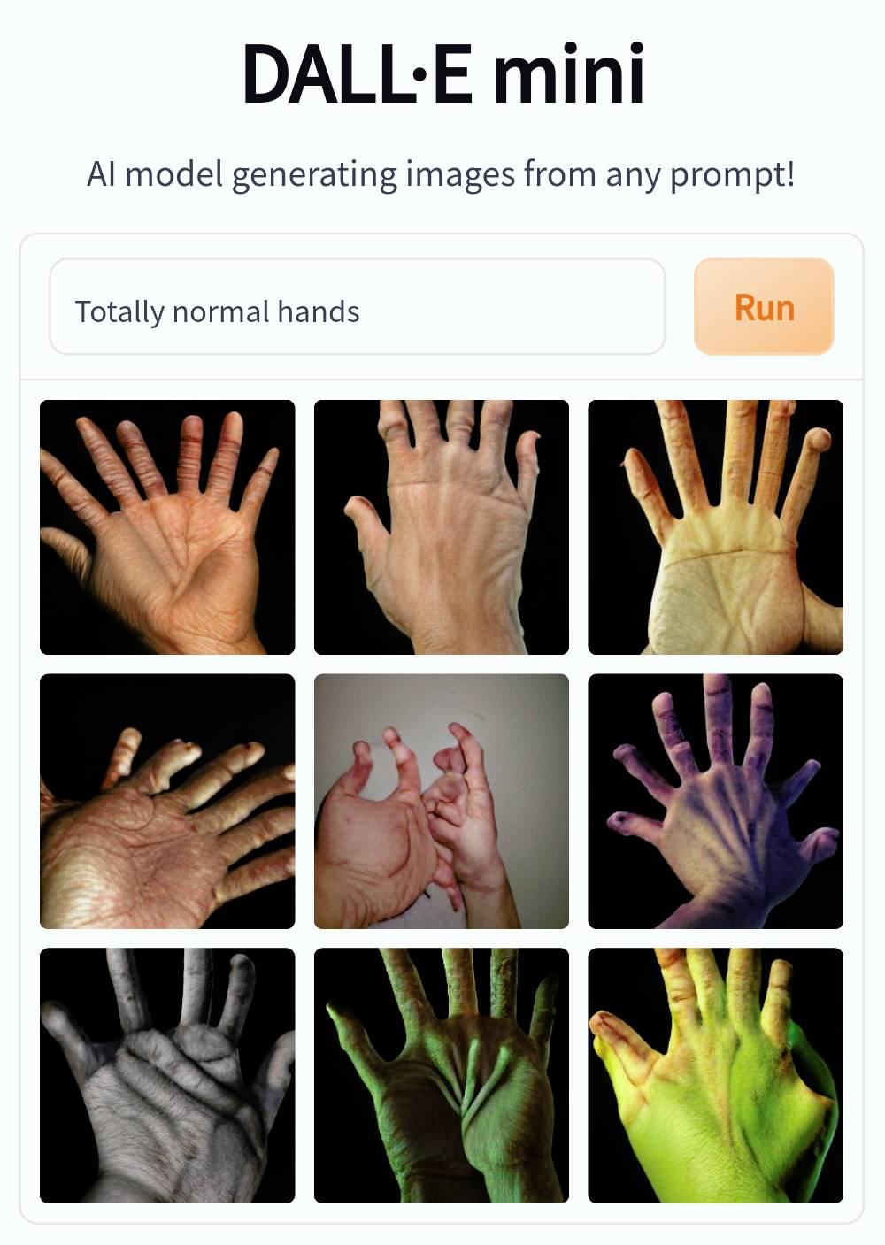 Totally normal hands | Scrolller