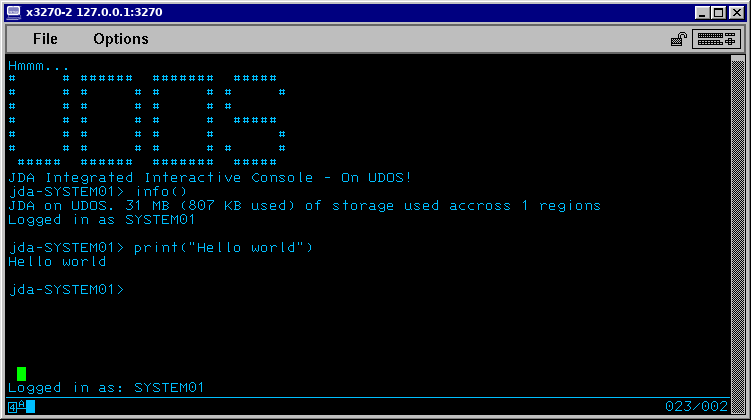 Toy Operating System for System Z mainframes - uDOS | Scrolller Toy Operating System for System Z mainframes - uDOS | Scrolller