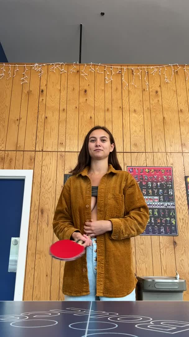 High stakes game at the ping pong bar | Scrolller