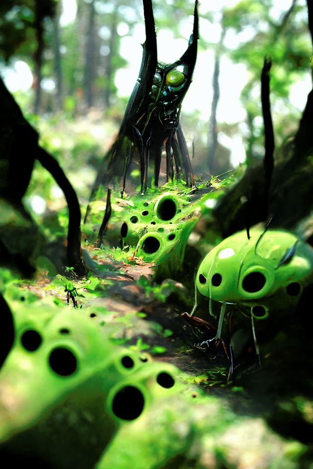 Trypophobia Forest by HumanFleshPuppet | Scrolller