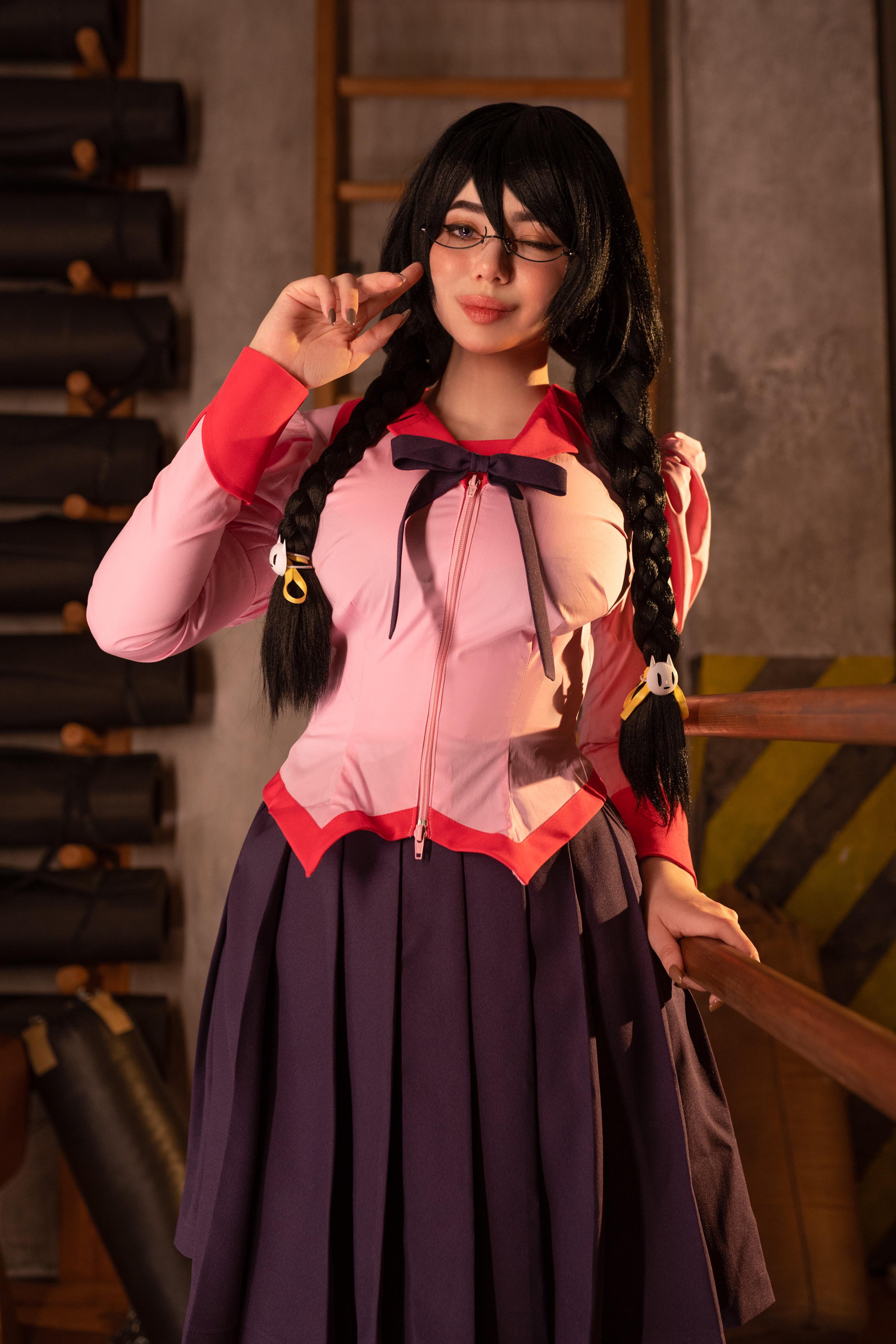 Tsubasa Hanekawa by Alina Becker | Scrolller