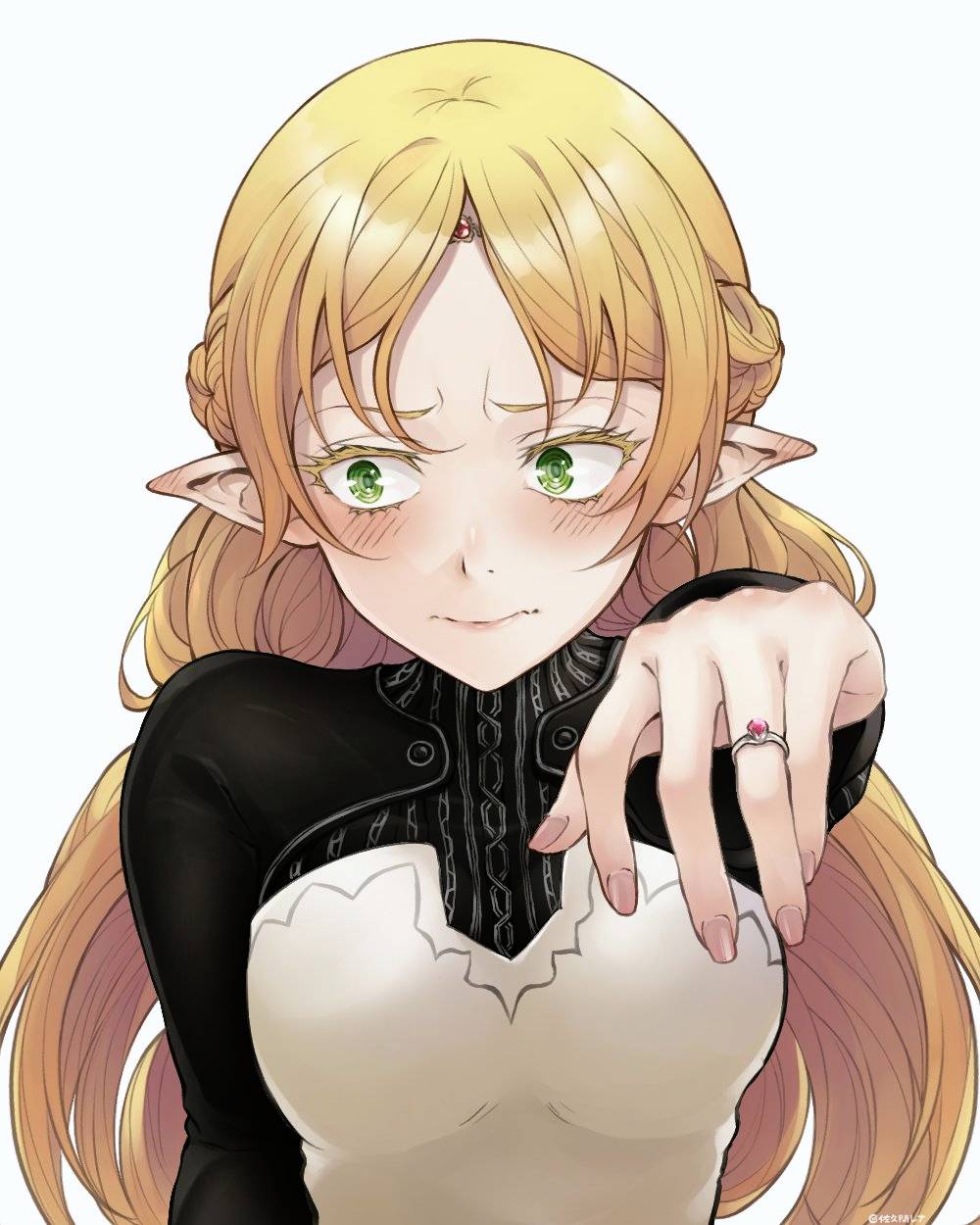 Tsundere elf [Isekai Ojisan] | Scrolller