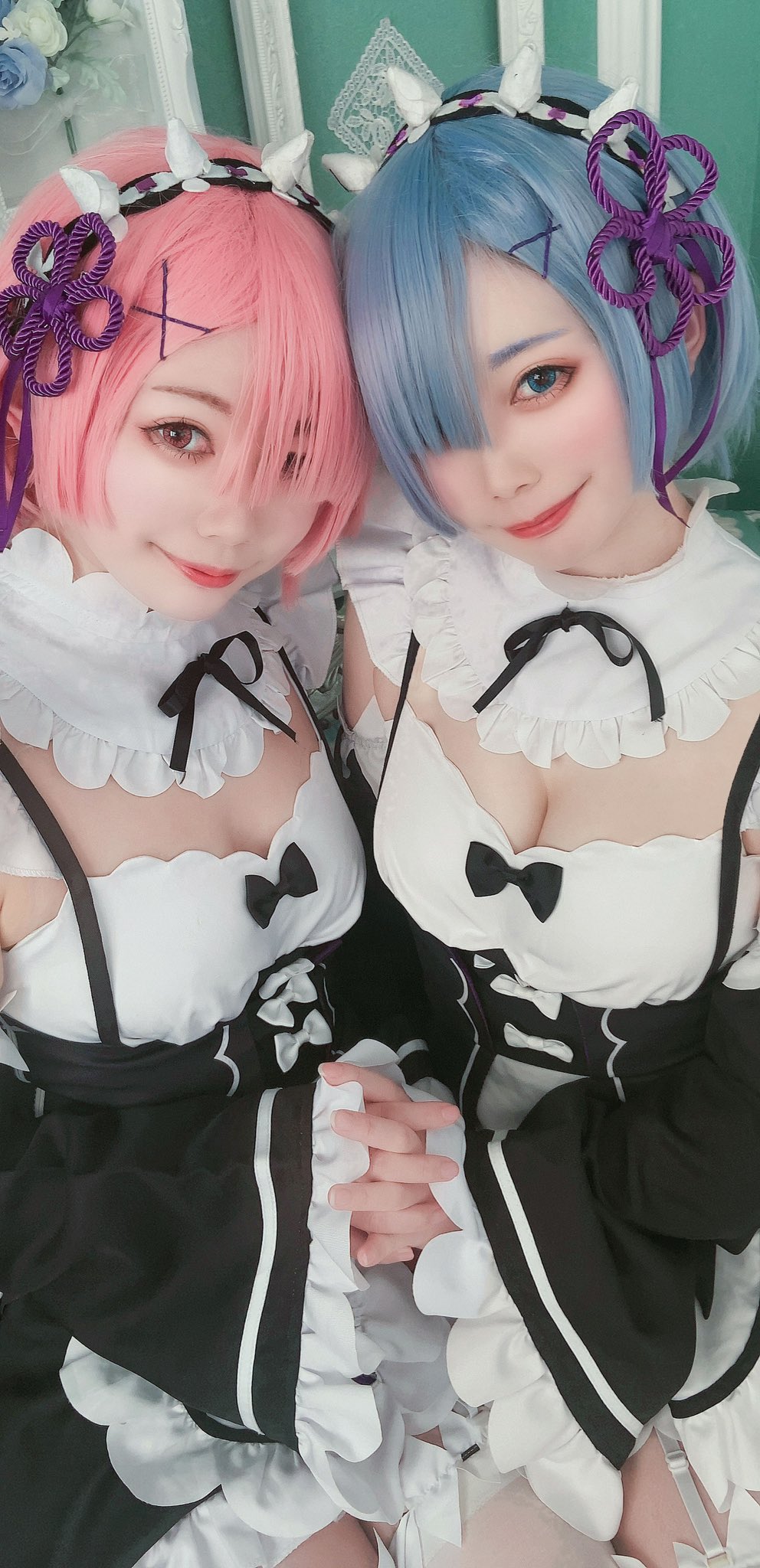 Twins Rem and Ram Re:Zero Shizuku_chun | Scrolller
