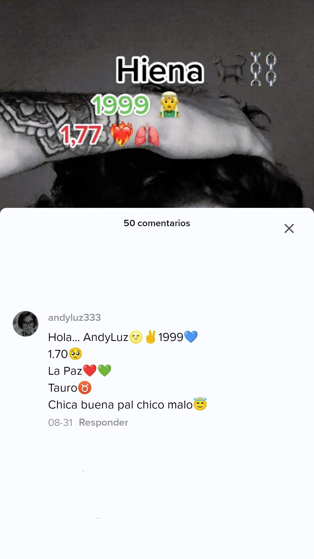 Una chica buena pal chico malo 😇☺️😈😈 | Scrolller