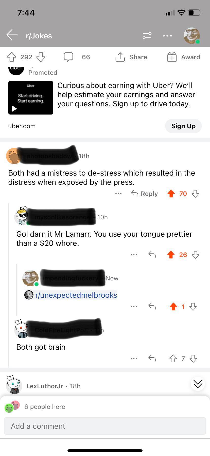 Unexpected Blazing Saddles | Scrolller