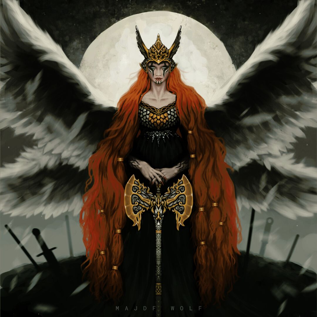 Valkyrie by Majdf Wolf | Scrolller