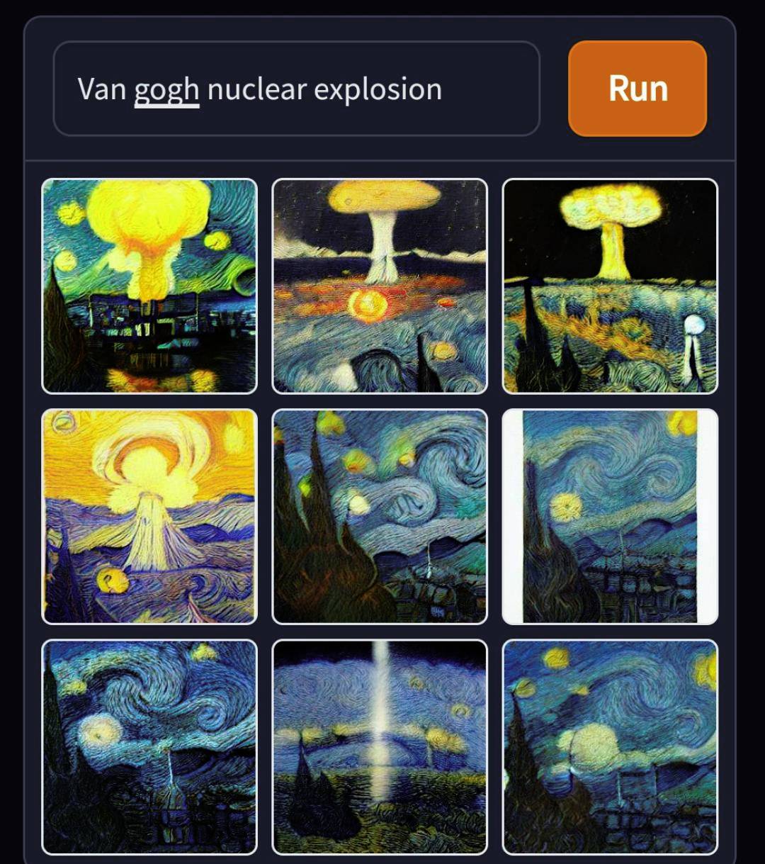 Van Gogh Nuclear | Scrolller
