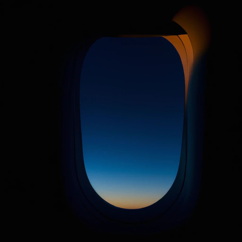 View from the window of an airplane in the style of Mark Rothko. | Scrolller