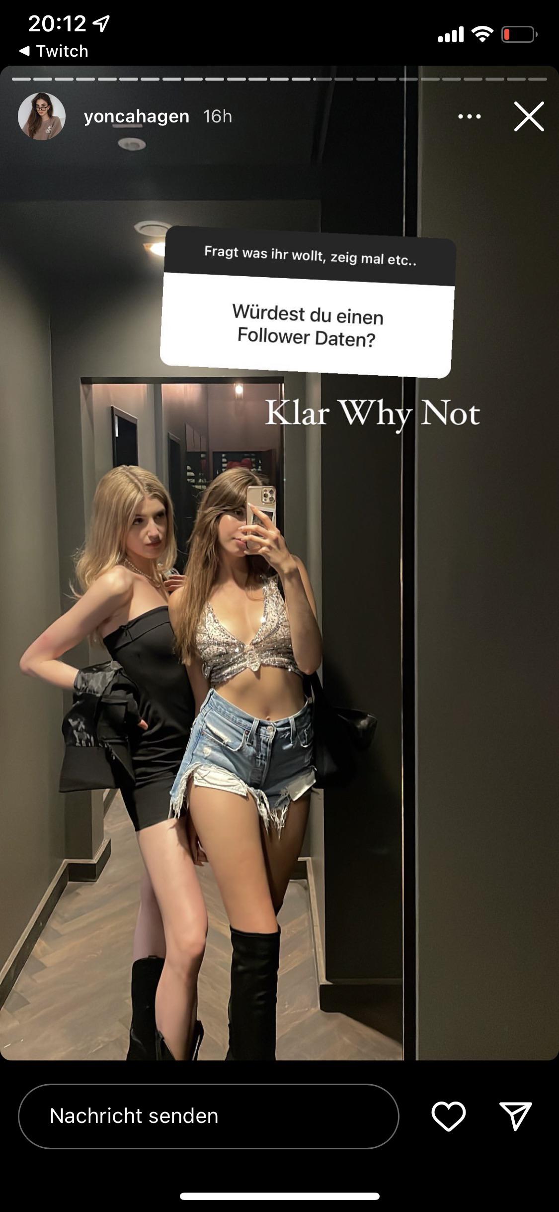 „würdest du einen follower Daten?“ „klar why not“ und dann dieses Bild :D | Scrolller