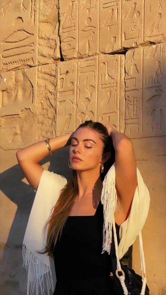 "Walking alongside Karnak temple" | Scrolller