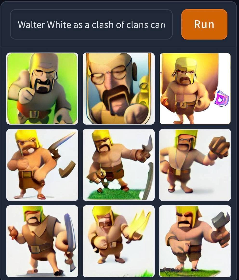 Walter White as a Clash of Clans card | Scrolller