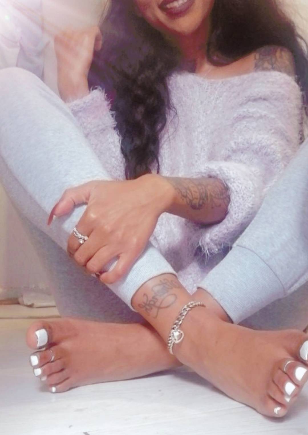 Wana play footsies🥺😈 | Scrolller