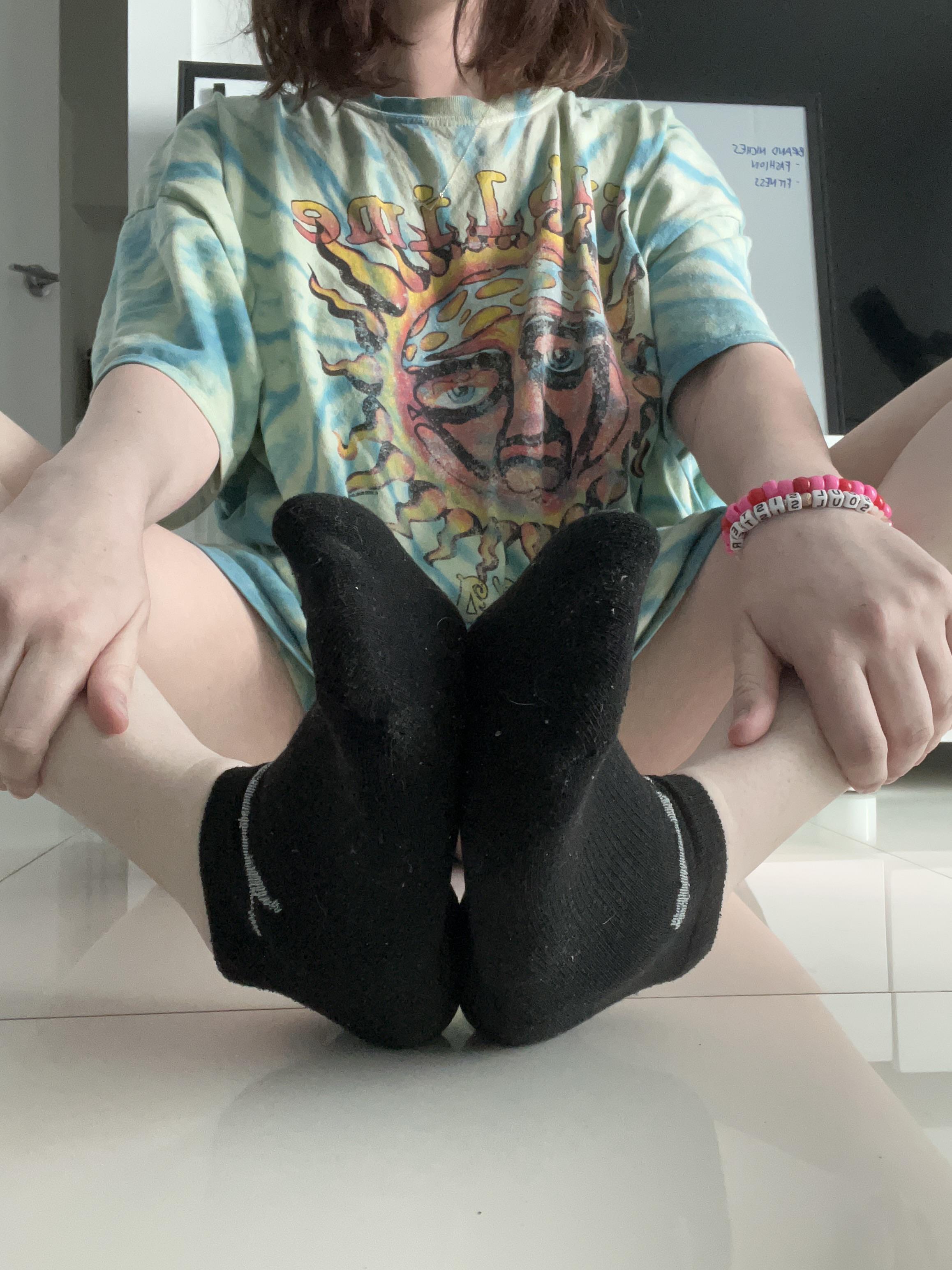 Wanna watch me take off my dirty socks? I’m gonna punish you | Scrolller