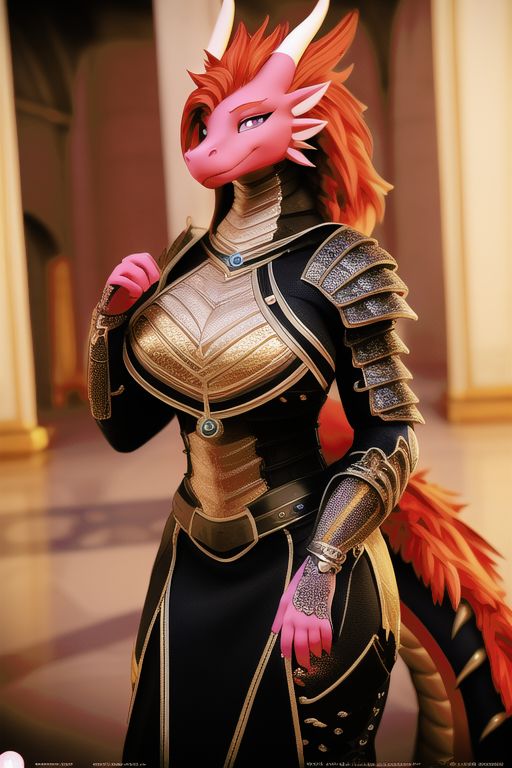 Warrior Dragoness | Scrolller