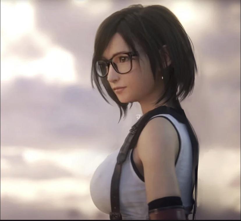 We are here for the Tifa Glasses Edit. Need More Cosplay. | Scrolller
