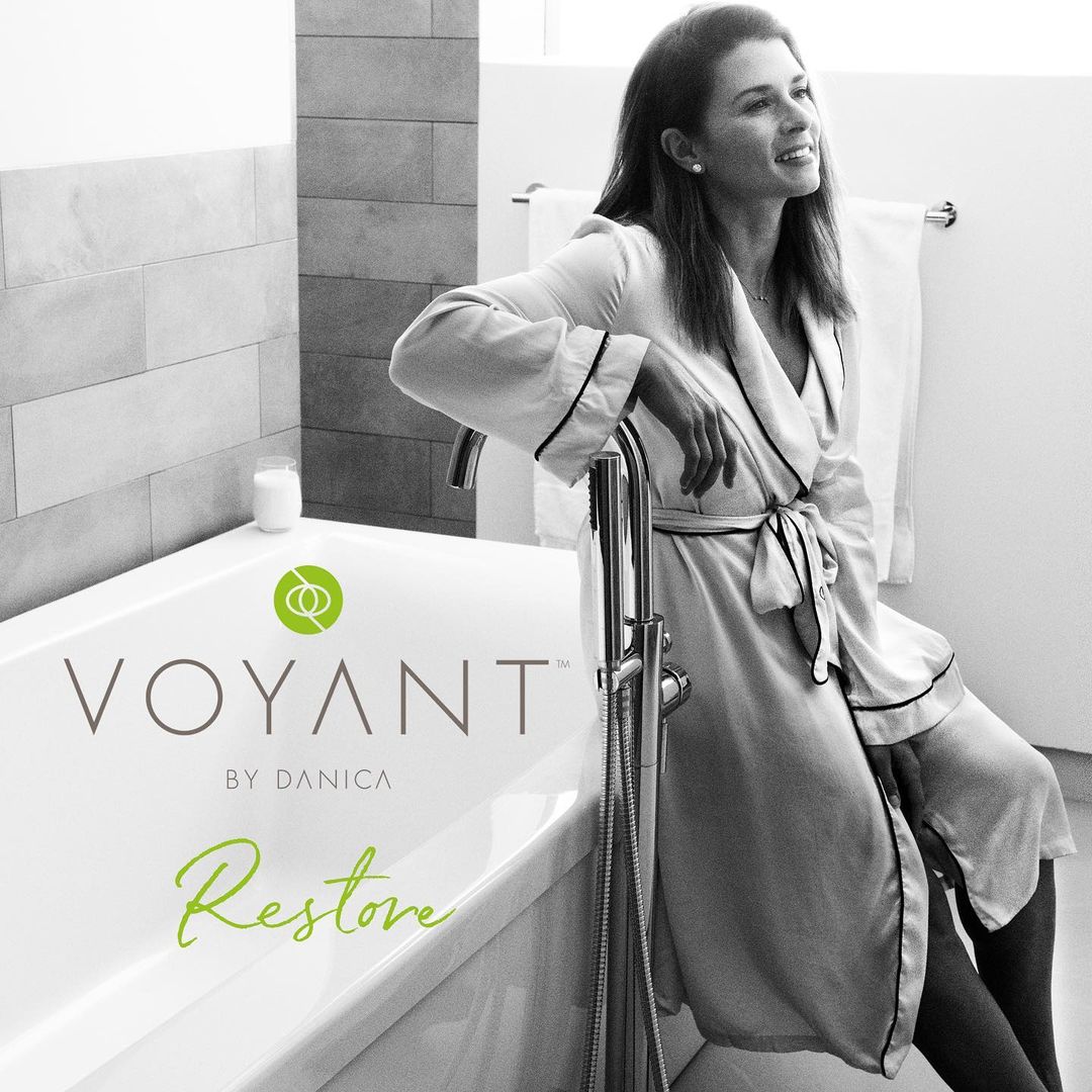 wearing a robe in the bathroom | Scrolller