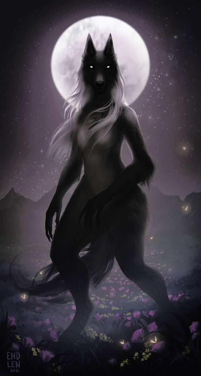 Werewolf Lady by Endlen | Scrolller